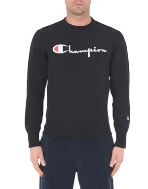 Champion Crewneck Sweatshirt Logo Sweatshirt Size Cotton