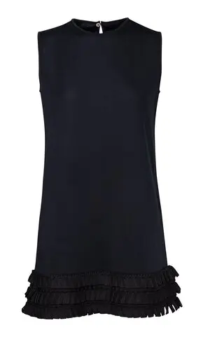 PEPA POMBO Cenizo Mini Dress - Black