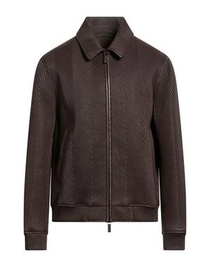 Emporio Armani Jacket Dark Size Lambskin
