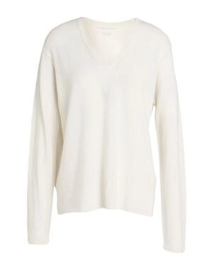 Majestic Filatures Cashmere V-neck Sweater - Ivory