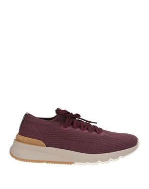 Brunello Cucinelli Sneakers Burgundy Size Textile Fibers - Red