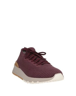 Brunello Cucinelli Sneakers Burgundy Size Textile Fibers