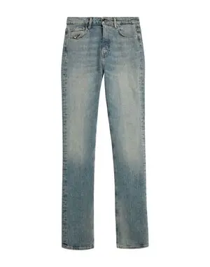 DONDUP Straight-leg Distressed Medium Wash Jeans