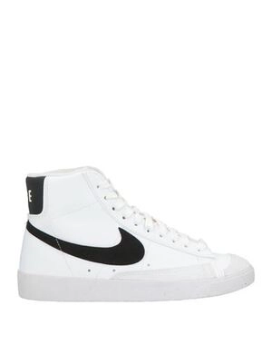 Nike Sneakers Size Synthetic Material, Textile Fibers - White