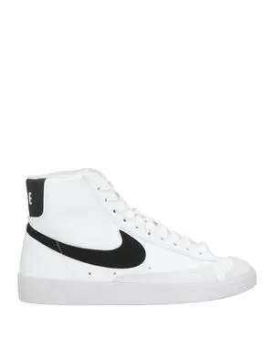 Nike Sneakers Size Synthetic Material, Textile Fibers - White