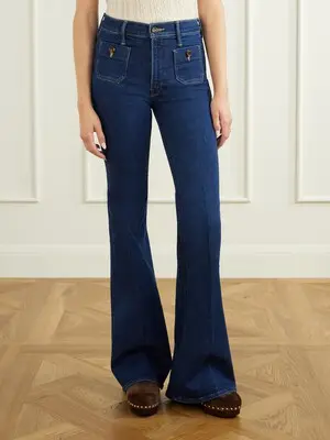 MOTHER The Patch Pocket Doozy Flared Jeans