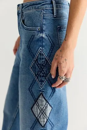 Free People Driftwood Anni Twisted Seam Jeans