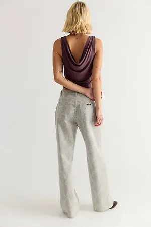 Rolla's Kate Baggy Printed Jeans
