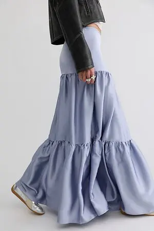 Free People Juliette Maxi Skirt - Stillwater