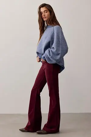 Free People We The Free Corduroy Bootcut Pants - Dionysus