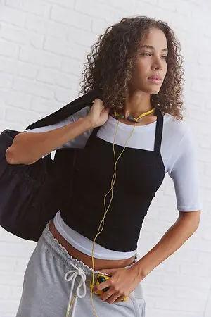 Free People Fast Track Cami - Black