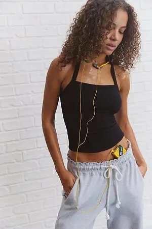 Free People Fast Track Cami - Black