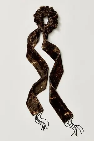 FREE PEOPLE Ella Velvet Pony Scarf