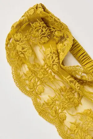 Free People Xl Solana Lace Headband