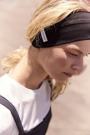 Free People Legacy Soft Headband 2-pack - Black