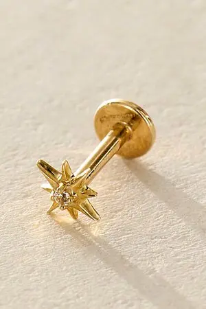 LOCAL ECLECTIC Starburst Flatback Earrings