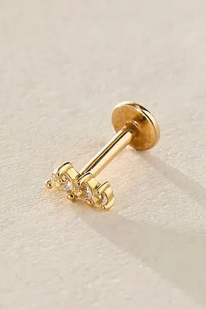 LOCAL ECLECTIC Shimmer Flatback Earrings