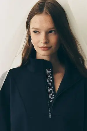 MARE MARE Quarter-zip Track Sweatshirt And Shorts Set