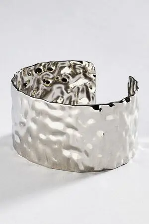 Anthropologie Molten Cuff Bracelet - Silver