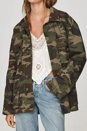 Sanctuary Cotton Utility Jacket