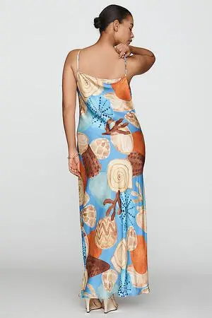 NEVER FULLY DRESSED Patti Midi Slip Dress