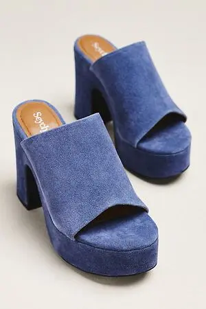 Seychelles Star Is Born Platform Sandals - Periwinkle