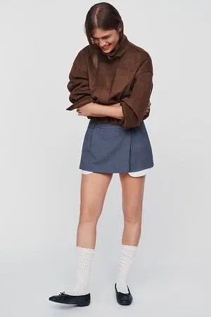 Anthropologie Pointelle Knee-high Socks - Ivory