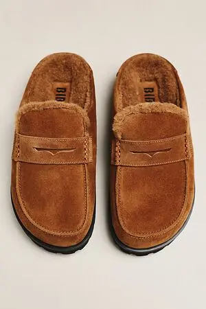 BIBI LOU Platform Loafer Mules - Caramelo