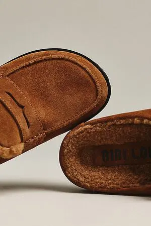 BIBI LOU Platform Loafer Mules - Caramelo