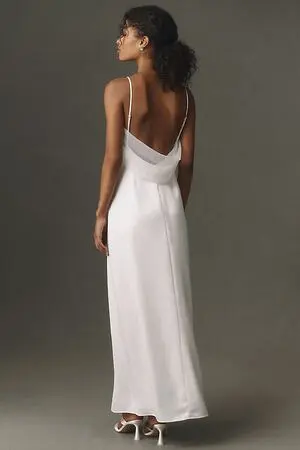 Bhldn Open-back Slip Dress