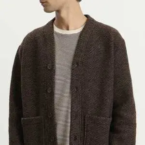 Universal Works Raven Fleece Advance Cardigan