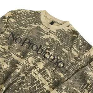 NO PROBLEMO Forest Waffle Ls T-shirt