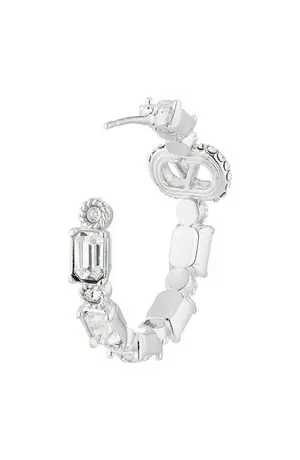 Valentino Garavani Vlogo Hoop Earrings