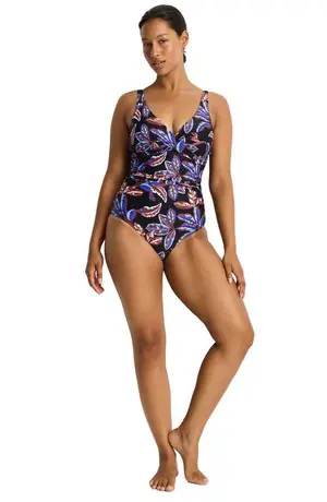 SEA LEVEL Cross Front One-piece Swimsuit