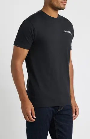 SWANNIES Sips Graphic T-shirt
