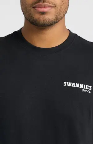 SWANNIES Sips Graphic T-shirt