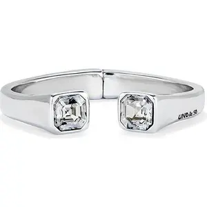 UNODE50 Sterling Plated Inner Spring Bracelet - Silver