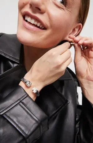 UNODE50 Sterling Plated Inner Spring Bracelet