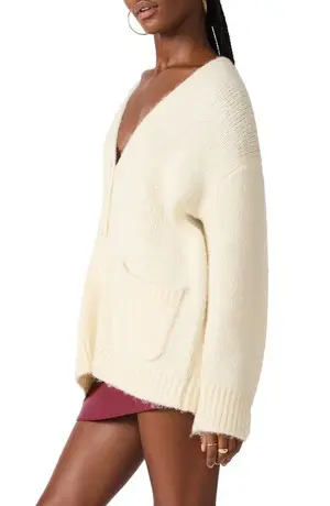Steve Madden Finley Cardigan - Cream