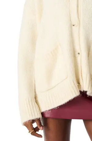 Steve Madden Finley Cardigan - Cream