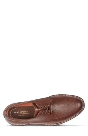Rockport Leonard Moc Toe Oxford - Medium Natural