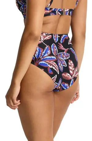 SEA LEVEL High Waist Gathered Swim Briefs