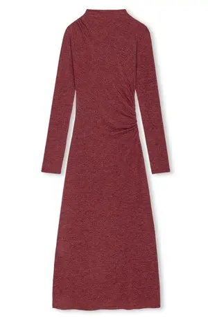 Rails Margaret Mock Neck Jersey Midi Dress