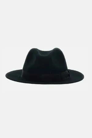 Borsalino Wool Felt Fedora Hat - Nero