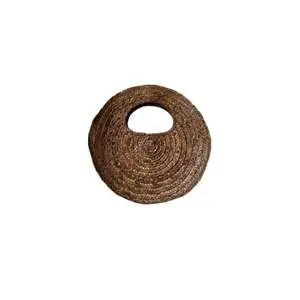 OHSUN Neutrals Finny Mini Straw Handbag Tan
