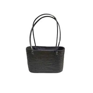 OHSUN Lolita Rattan Bag - Black