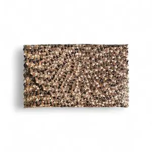 OHSUN Kenzie Straw Clutch
