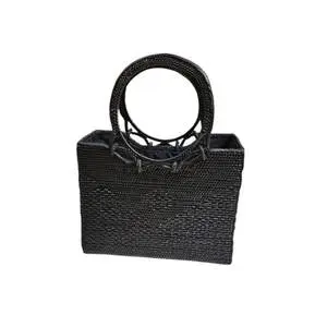 OHSUN Marais Rattan Tote
