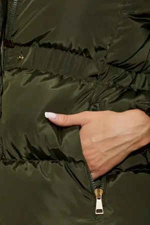 Moncler Puffer Jacket ‘agneux - Green