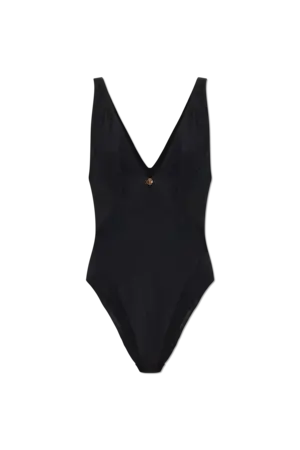 Versace Logo V-neck Body